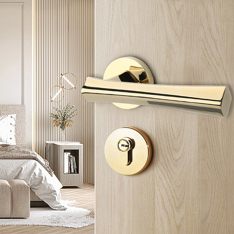 Filta Luxury Modern Design Interior Lever Door Handle Lock For Bathroom ...