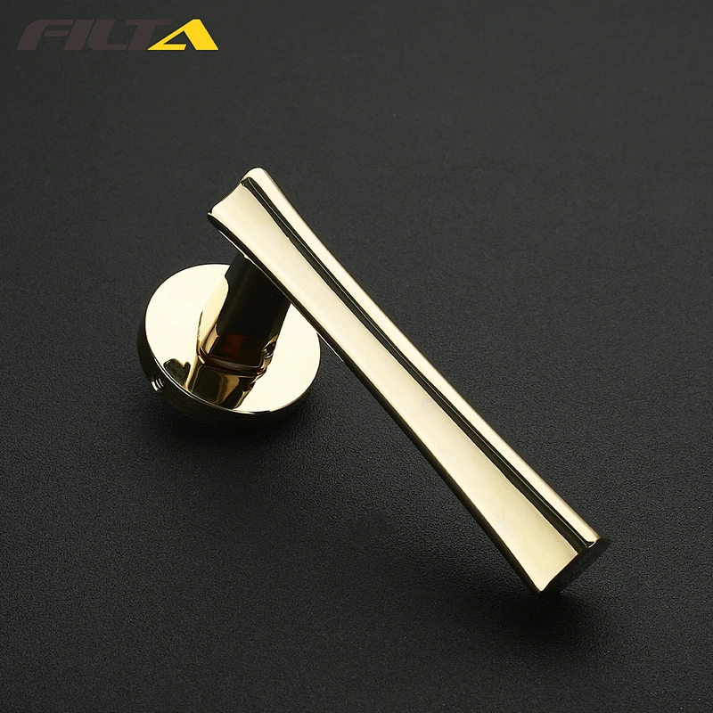 Filta Luxury Modern Design Interior Lever Door Handle Lock For Bathroom ...